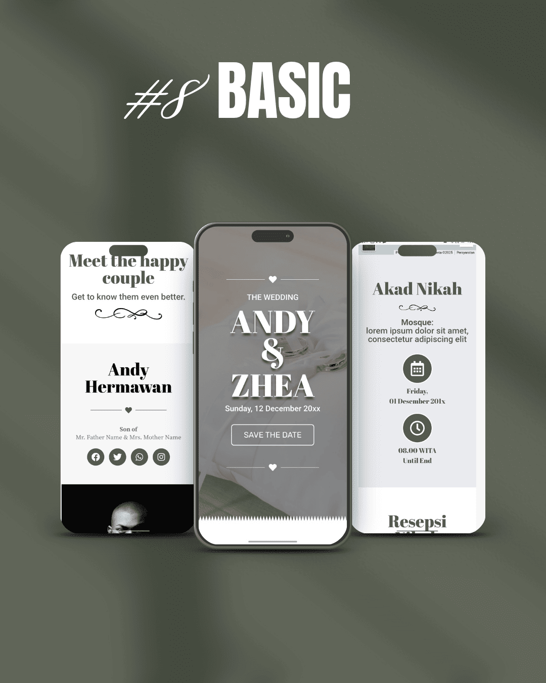 Undangan Online Basic #08 | Sitemu